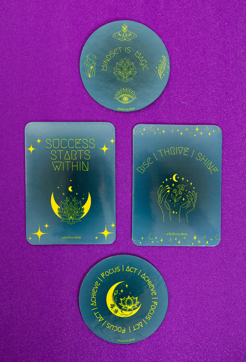 Celestial Empowerment Magnet Set of 4 – Belivra